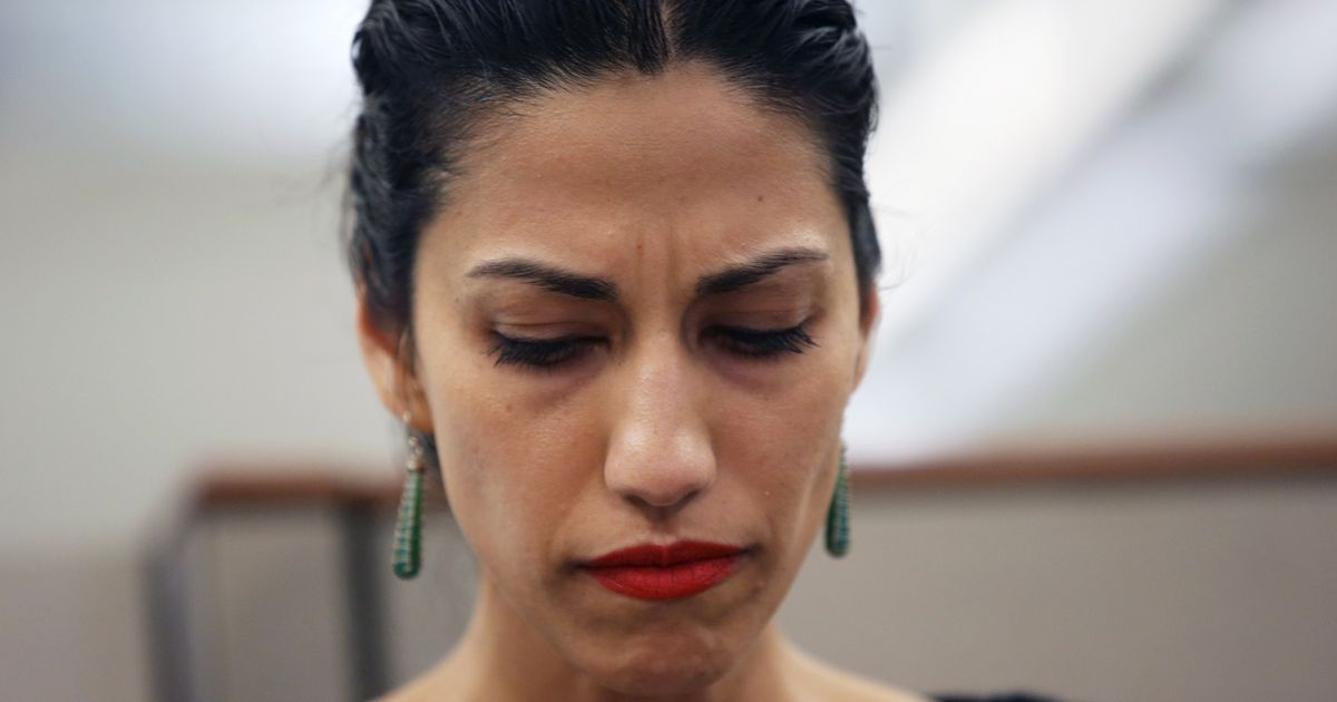 Maybe Huma Could Use a Vacation