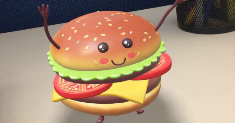Snapchat Dancing Burger