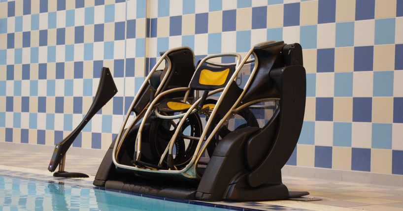 Invention for People With Disabilities to Go Swimming