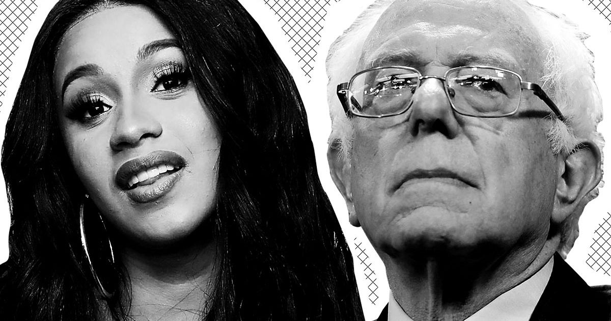 Bernie Sanders Quotes Cardi B on Twitter