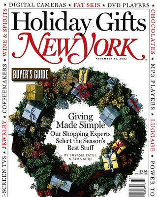New York Magazine: November 25, 2002 Issue