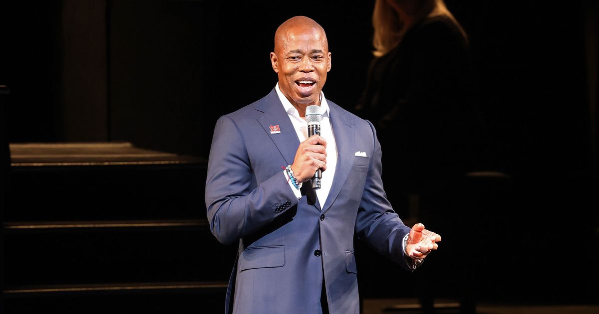 Eric Adams Celebrates Hanukkah at a Chabad House in Ghana