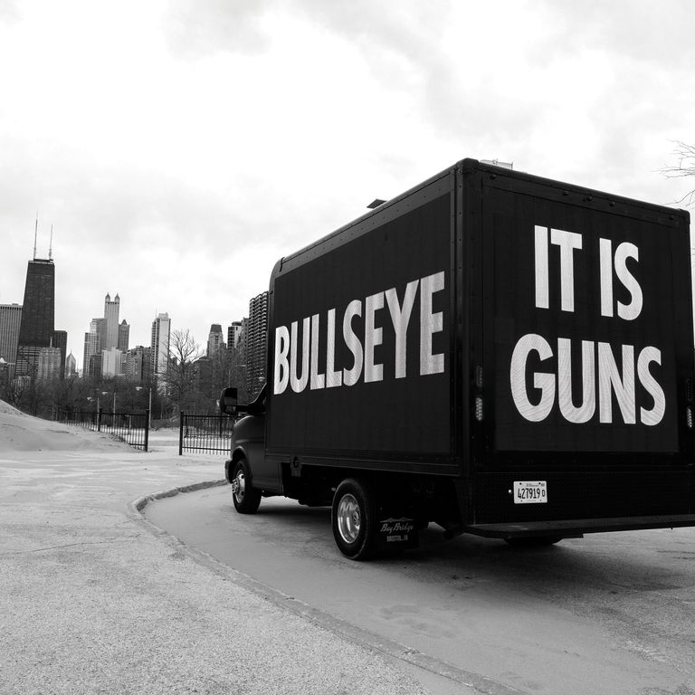Photos: Jenny Holzer’s Anti-Gun Project, ‘It Is Guns’