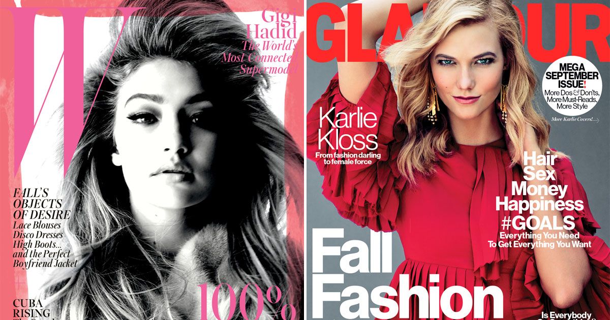 Models Are Back on This Season’s Magazine Covers