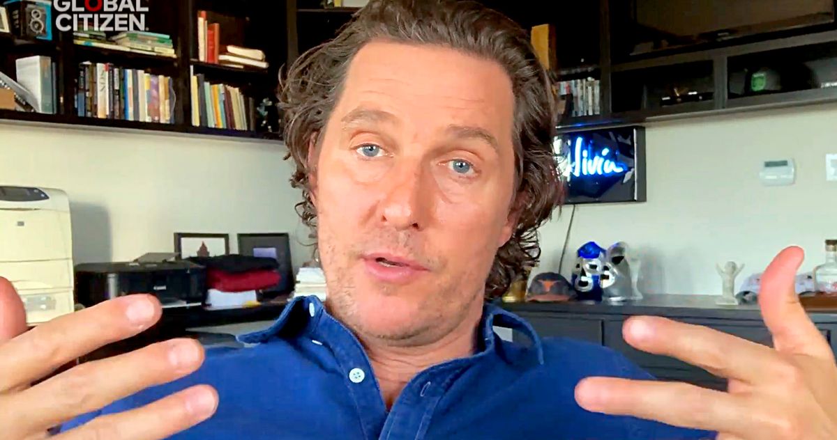 Matthew McConaughey Clips His Fingernails for 45 Minutes