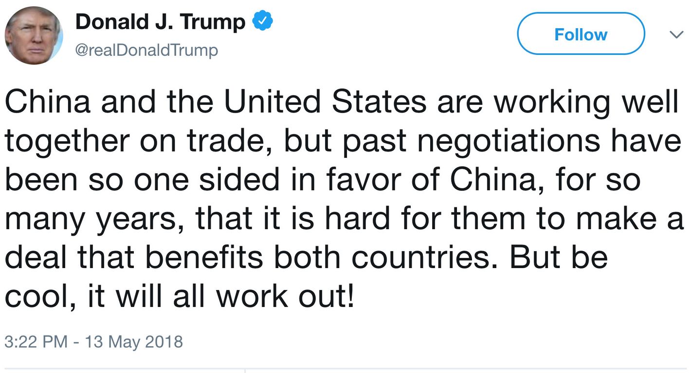 Trump Vows to Help Sanctioned Chinese Tech Company, ZTE