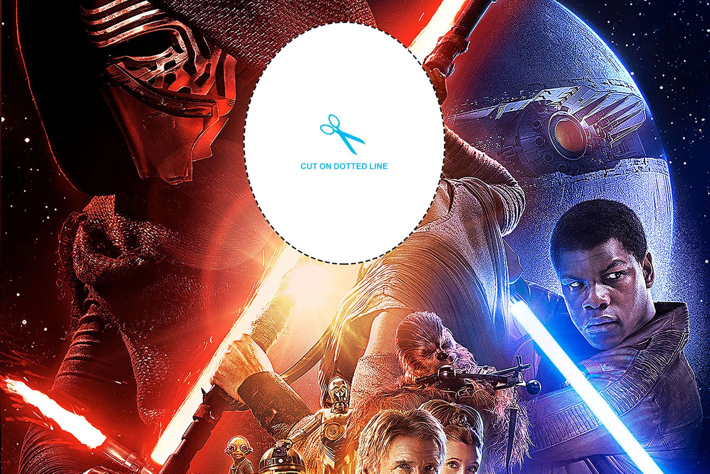 Star Wars The Force Awakens Poster