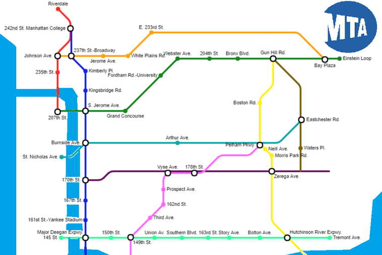 Here Are Subway Maps Where Every Stop Is a Subway Franchise