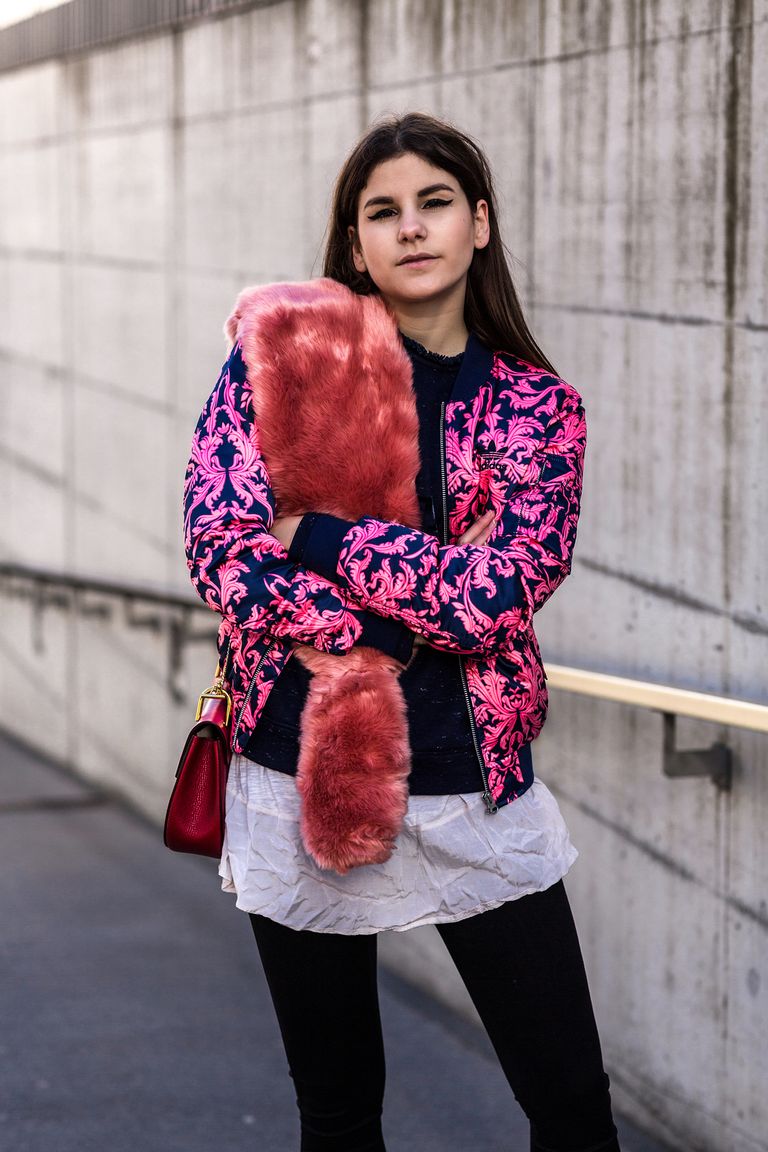 11 Ways to Wear a Furry Scarf This Winter