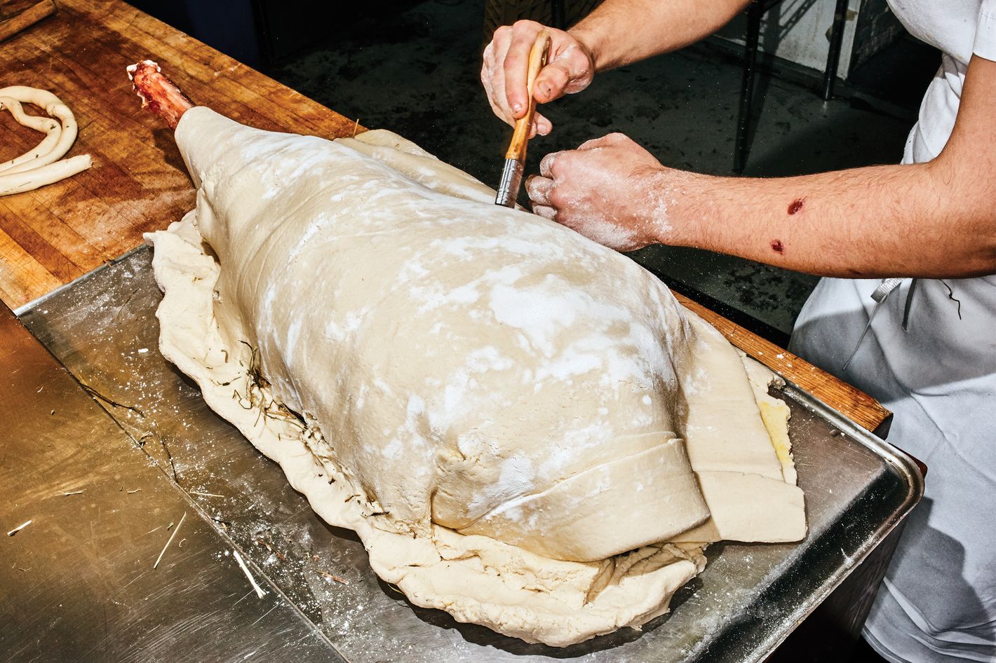 Mimi Chef Liz Johnson Makes Salt-Baked Venison for 18