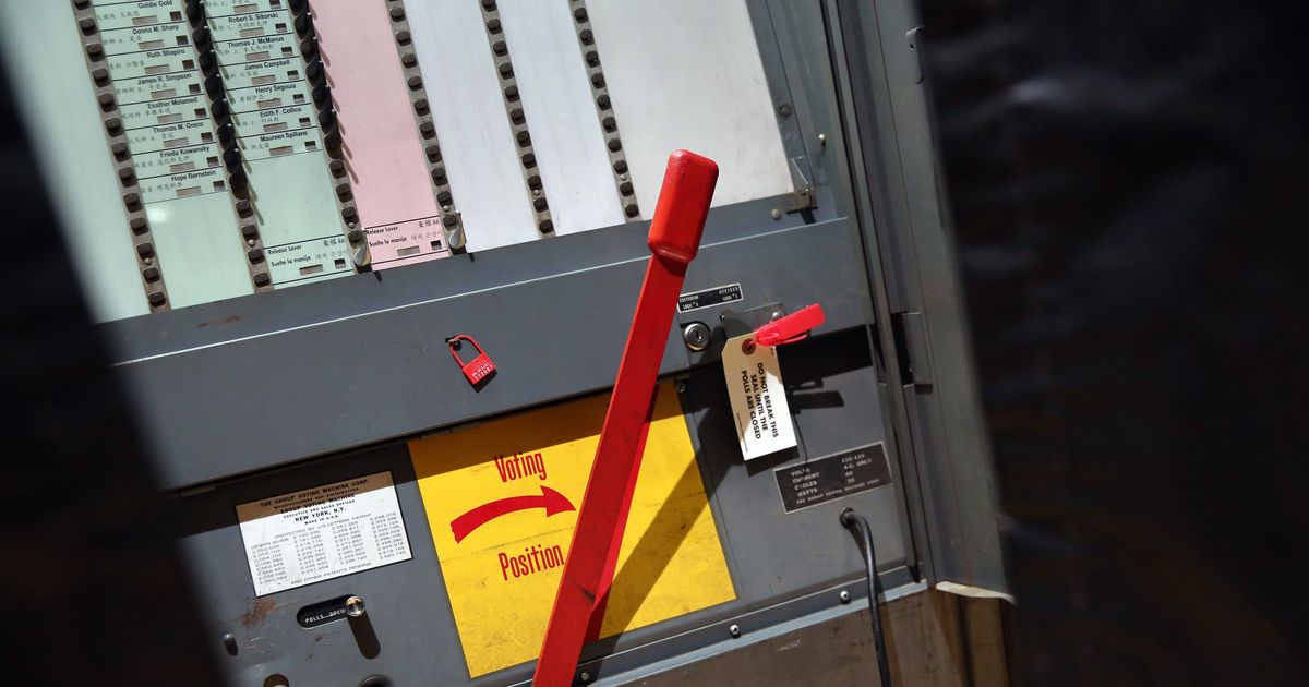 Believe It or Not, Those Old Voting Machines Don’t Work Perfectly