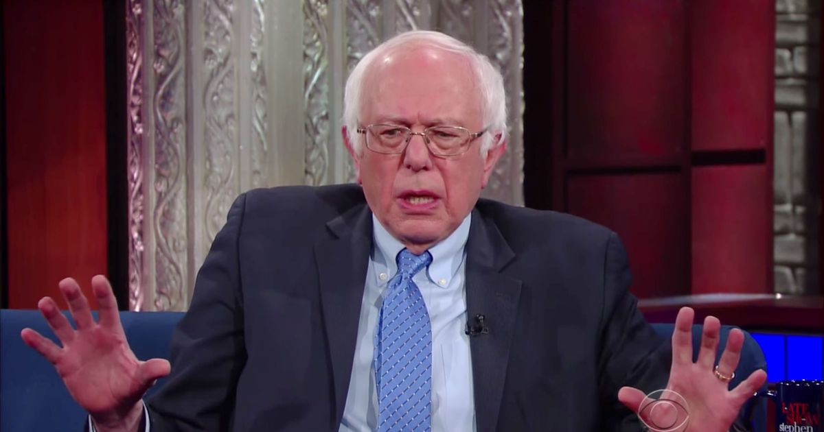 Here’s What Bernie Sanders Says You Should Do If You’re Upset About ...
