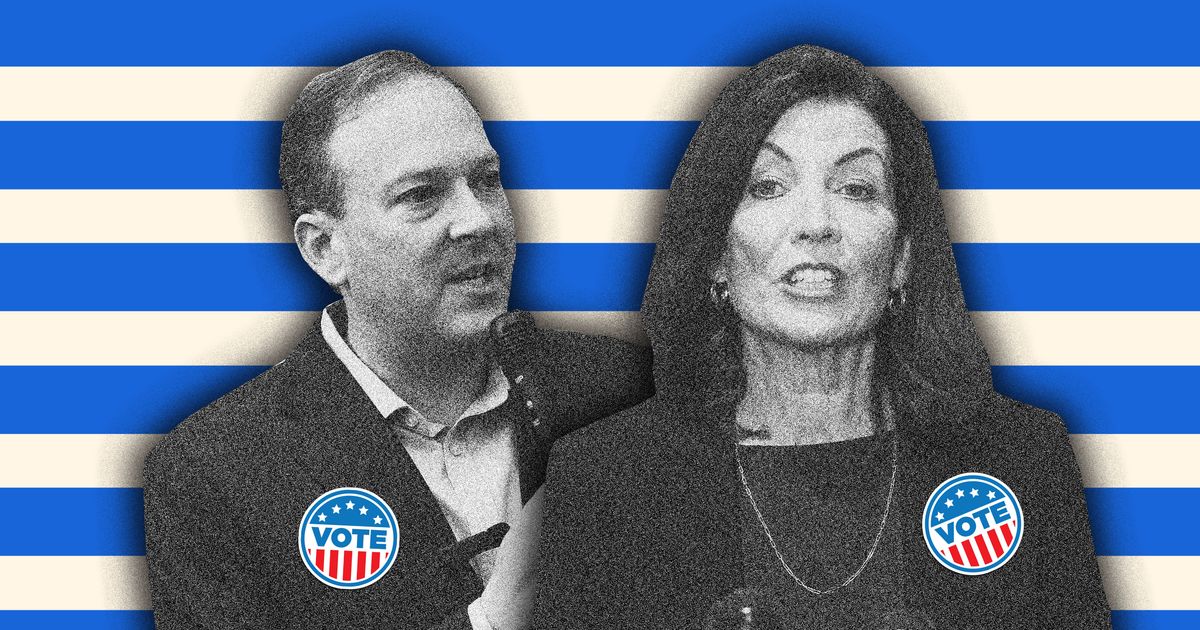 Hochul, Zeldin Spar Over Crime, Trump, Buffalo Bills