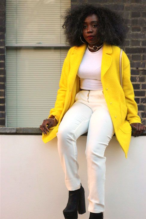 11 Ways to Pull Off a Bright-Yellow Coat