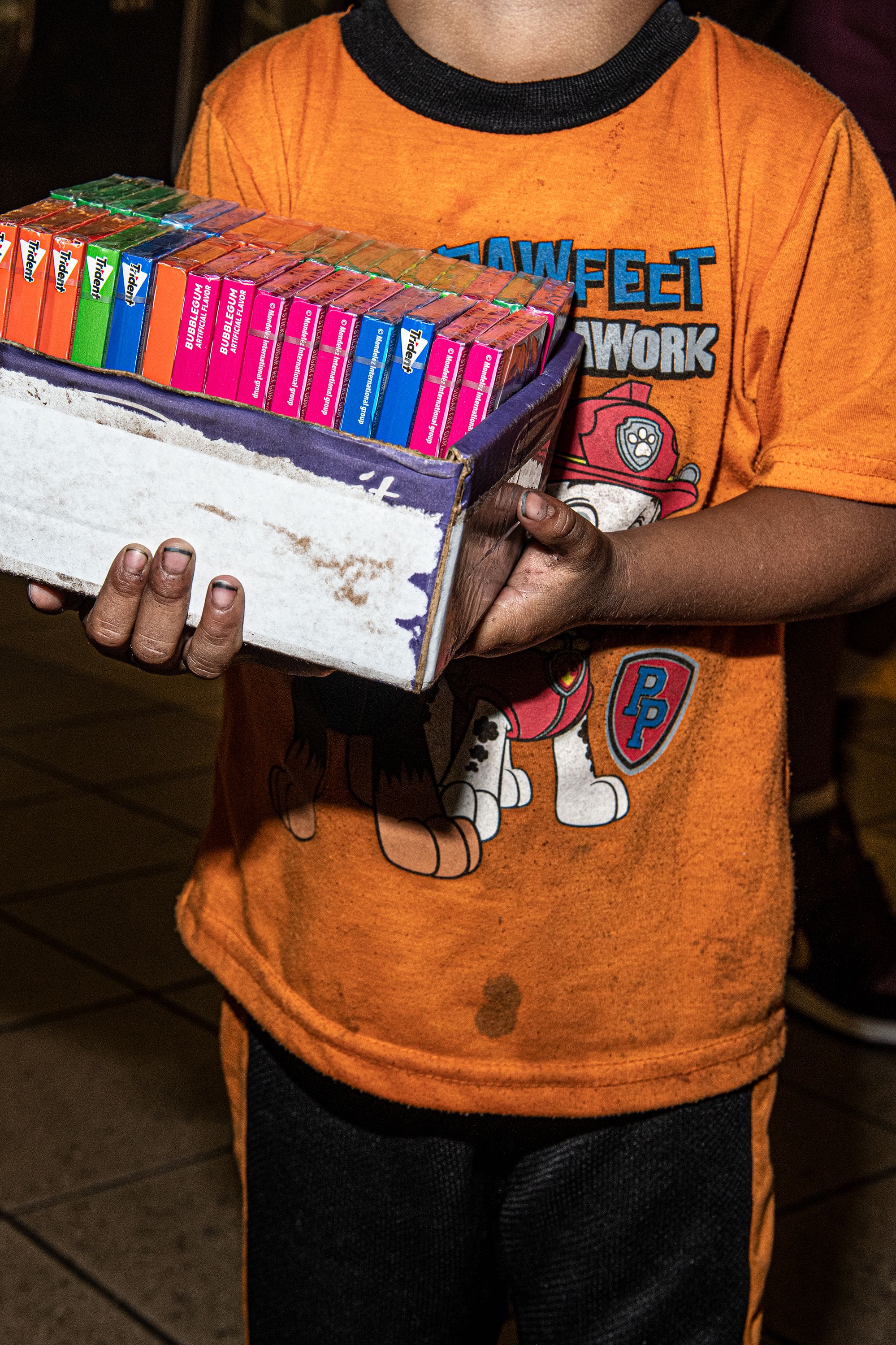 The Migrant Children Selling Candy in New York Subways