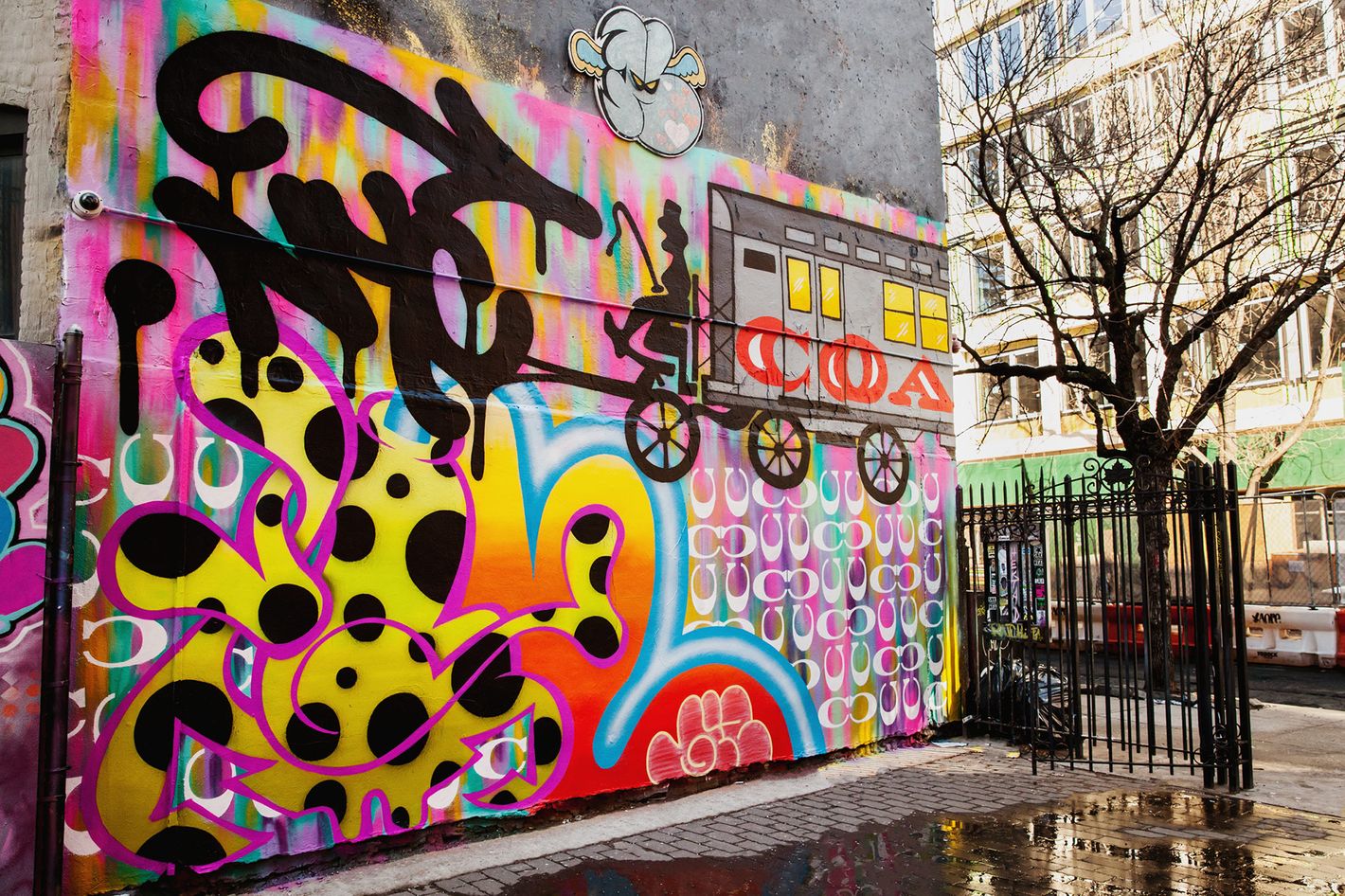 Coach Put Up Murals All Over New York City