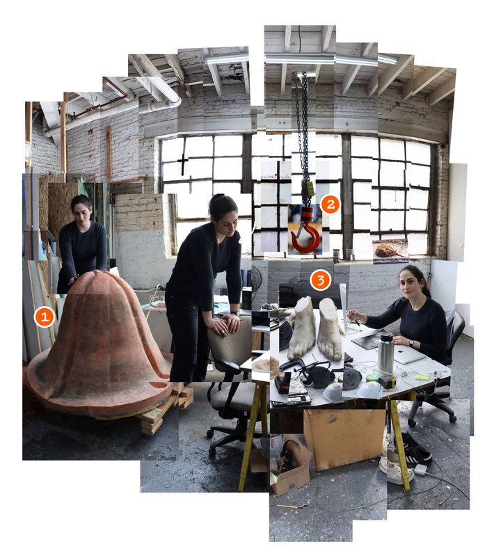 Inside Sculptor Hannah Levy’s South Bronx Studio