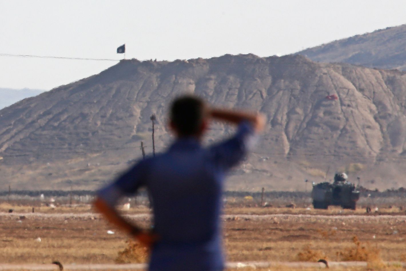 ISIS Advances on Kobani, in Photos