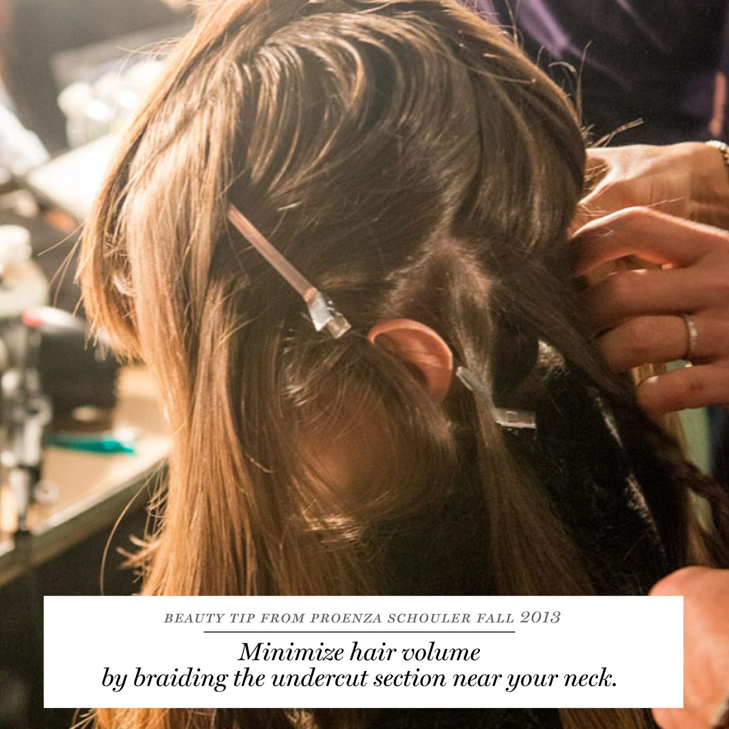 The 9 Best Beauty Pro-Tips From Fashion Week