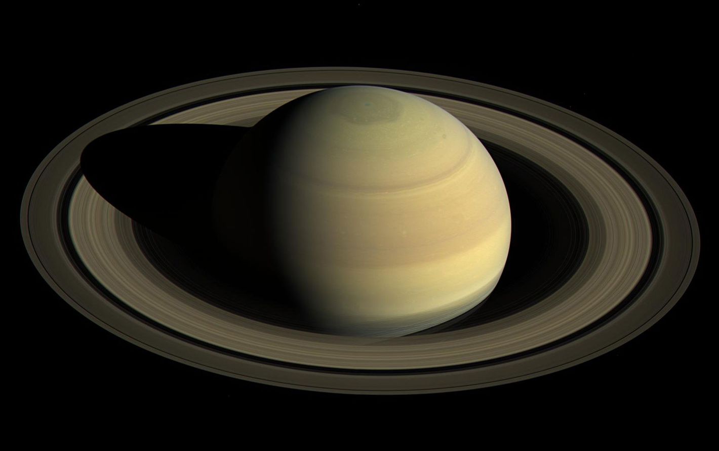 NASA’s Cassini Sends a Final Shot of Saturn