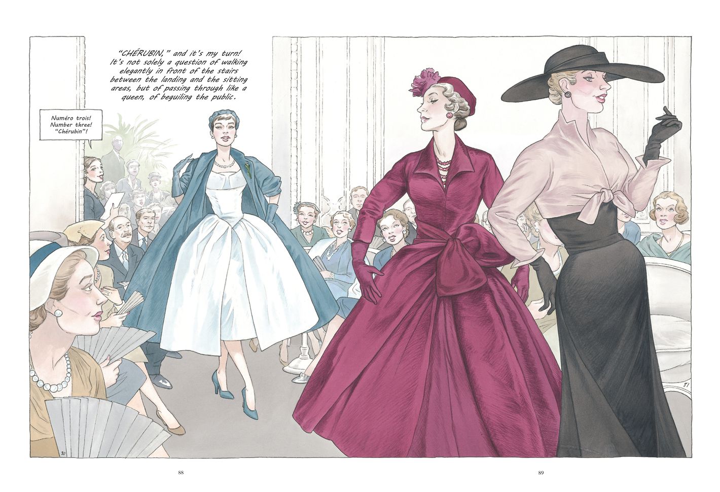 The Story of Dior, Now in Comic-Book Form