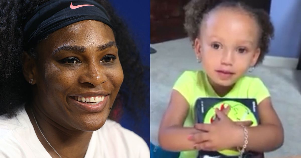Tiny Serena Fan Says, ‘We’ll Both Be Champs’