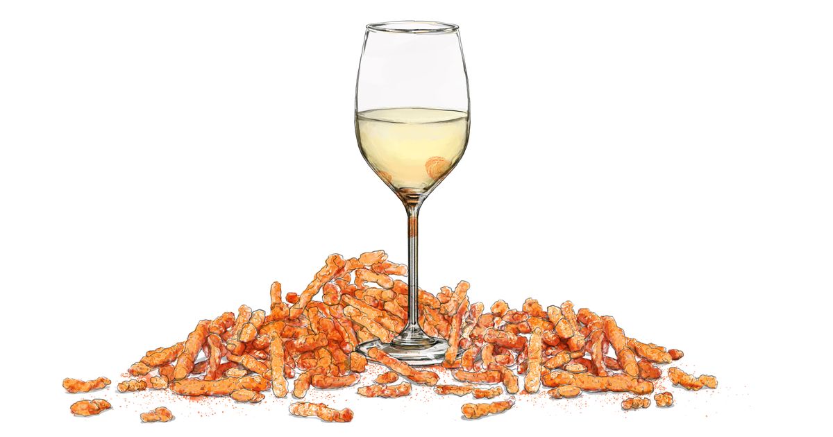 How to Drink Wine With Cheetos