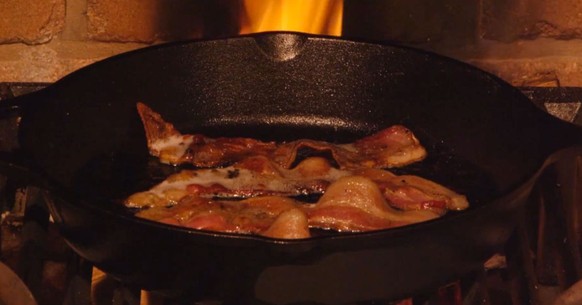 Just in Time for Christmas: A Bacon Yule Log Video