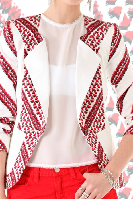 See 29 Printed Blazers Perfect for Summer Layering