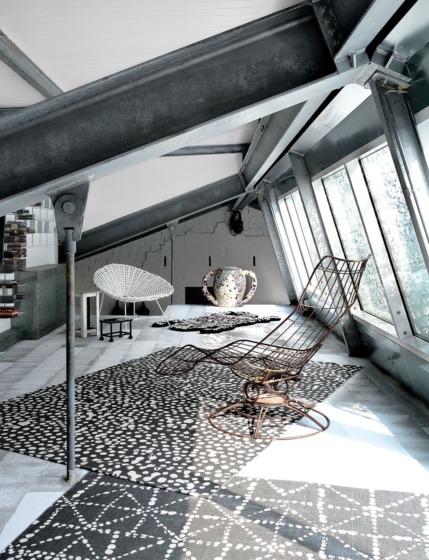 Tour a Garret Apartment in a Former Milanese Factory