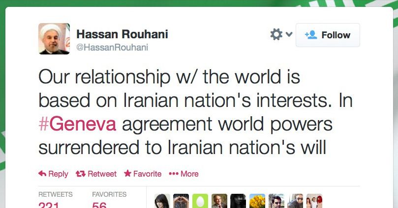 Iran Now Bragging About World Surrender on Twitter