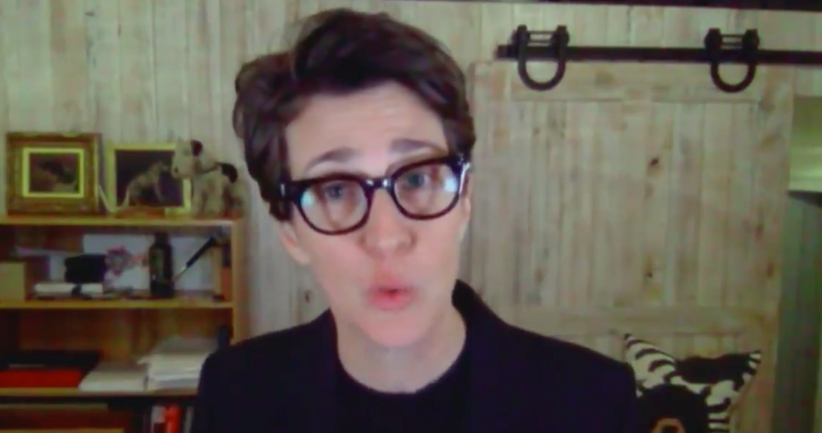 Rachel Maddow Reveals Her Partner Tested Positive COVID-19