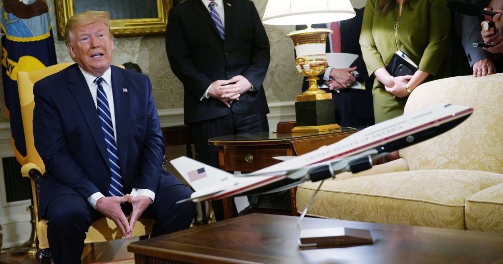 The History of Trump’s Obsession With Air Force One