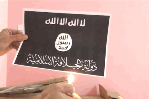 The Latest Viral ‘Challenge’ Is ISIS Flag-Burning