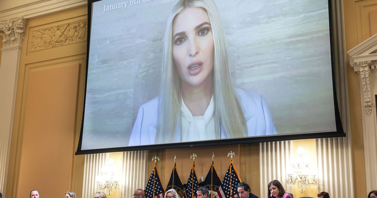Ivanka Trump Gave the January 6 Panel What It Needed