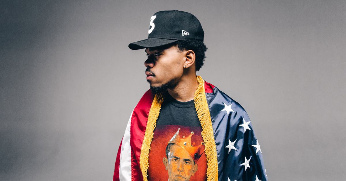 Chance the Rapper Models for ThankUObama Clothing Line