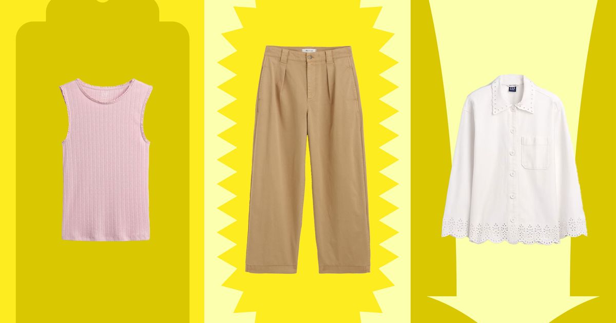 $9 Tanks, $36 Pants, and More Pre-Spring Fashion Deals | The Strategist