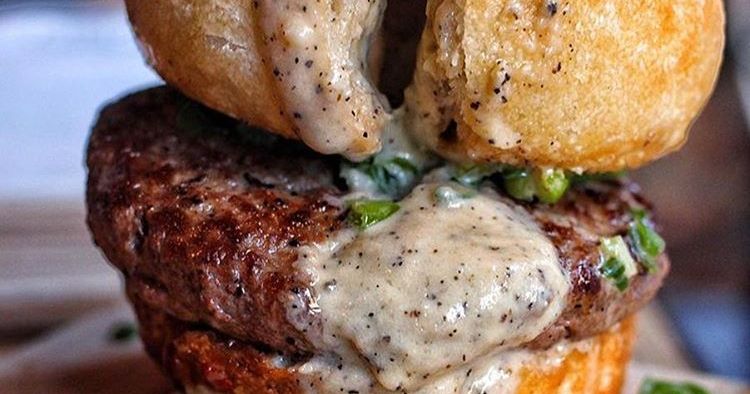 People Cannot Handle This Burger That Explodes Like a Zit