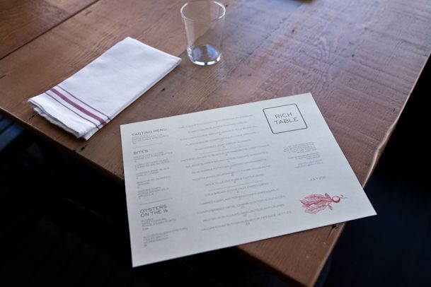 First Look at Rich Table, Opening Next Week