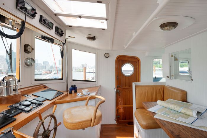 Tour One Family’s Floating Tugboat Home on the East River