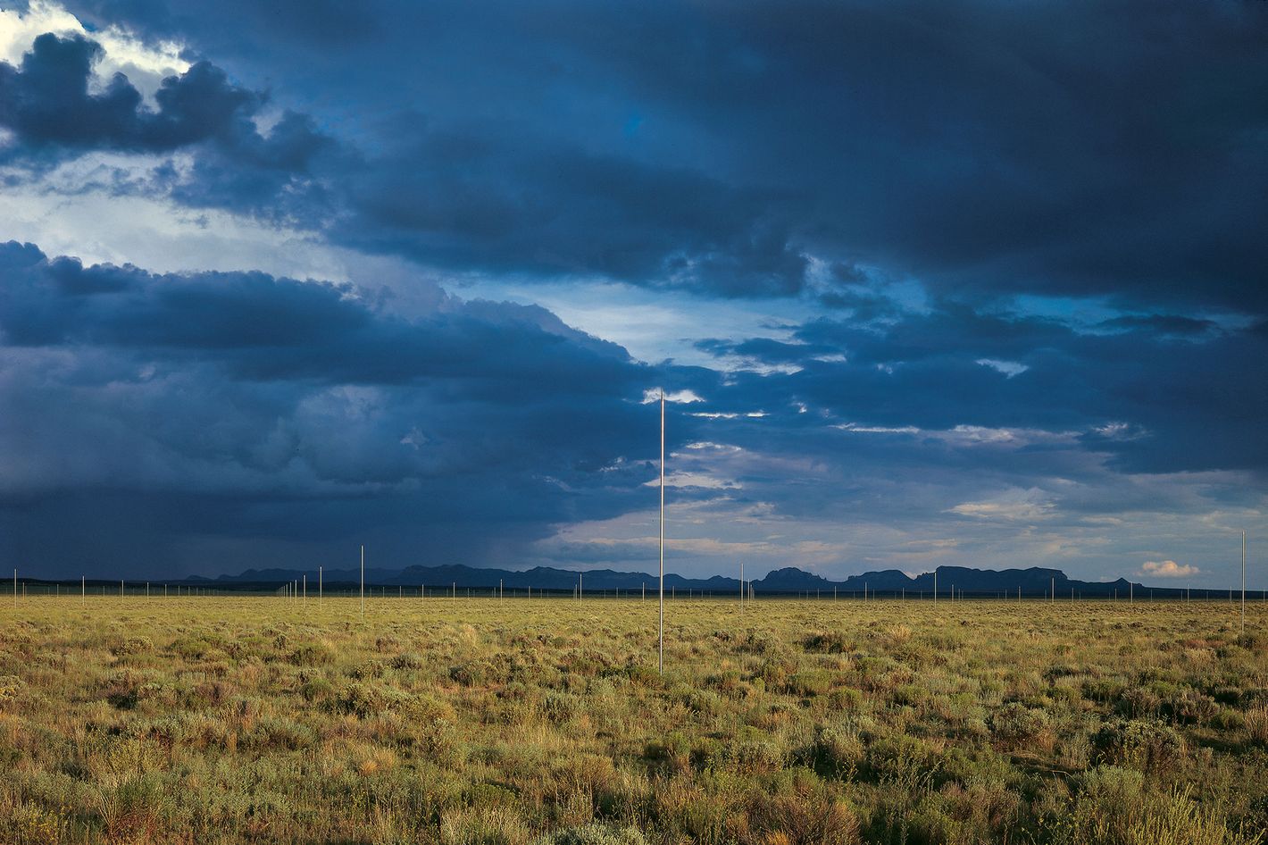 Photos: Walter De Maria The Lightning Field