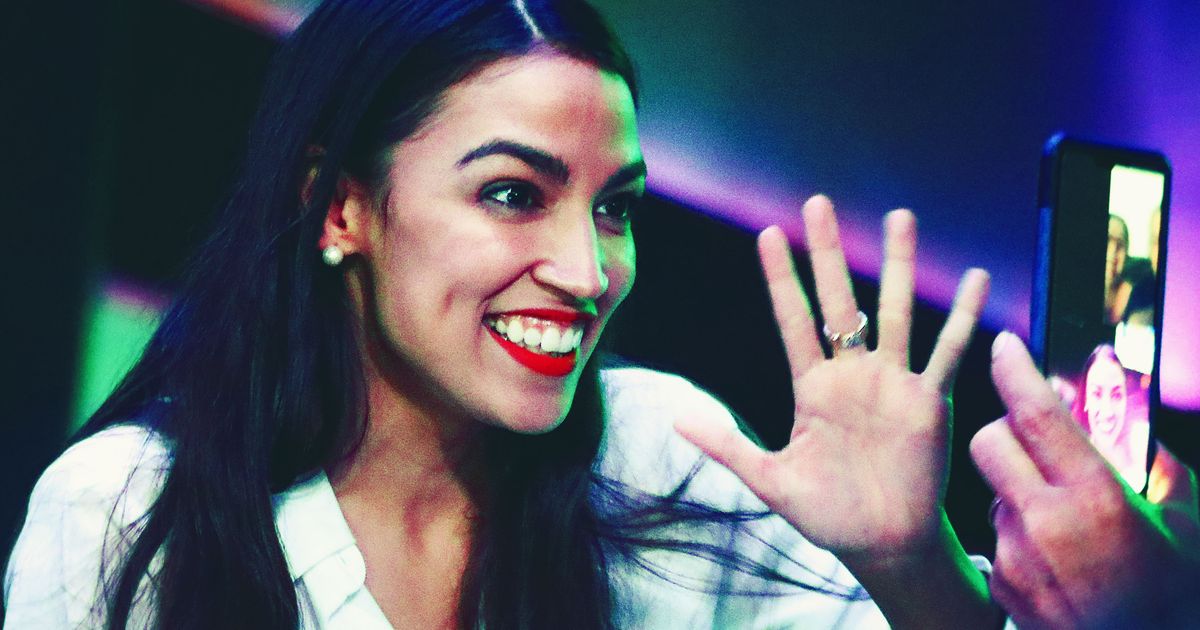 Alexandria Ocasio-Cortez Beauty Skin-Care Routine Instagram