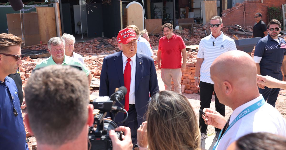 Trump’s Politicization of Hurricane Helene Is Scandalous