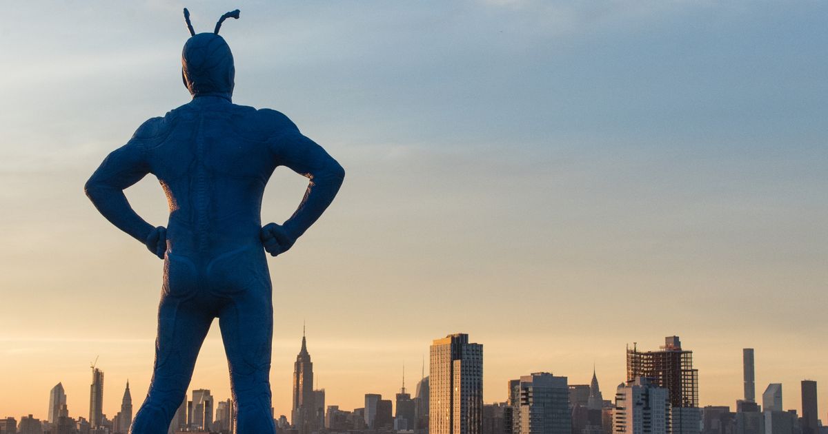 Amazon Studio’s The Tick Looks Properly Ridiculous in New Set Photos