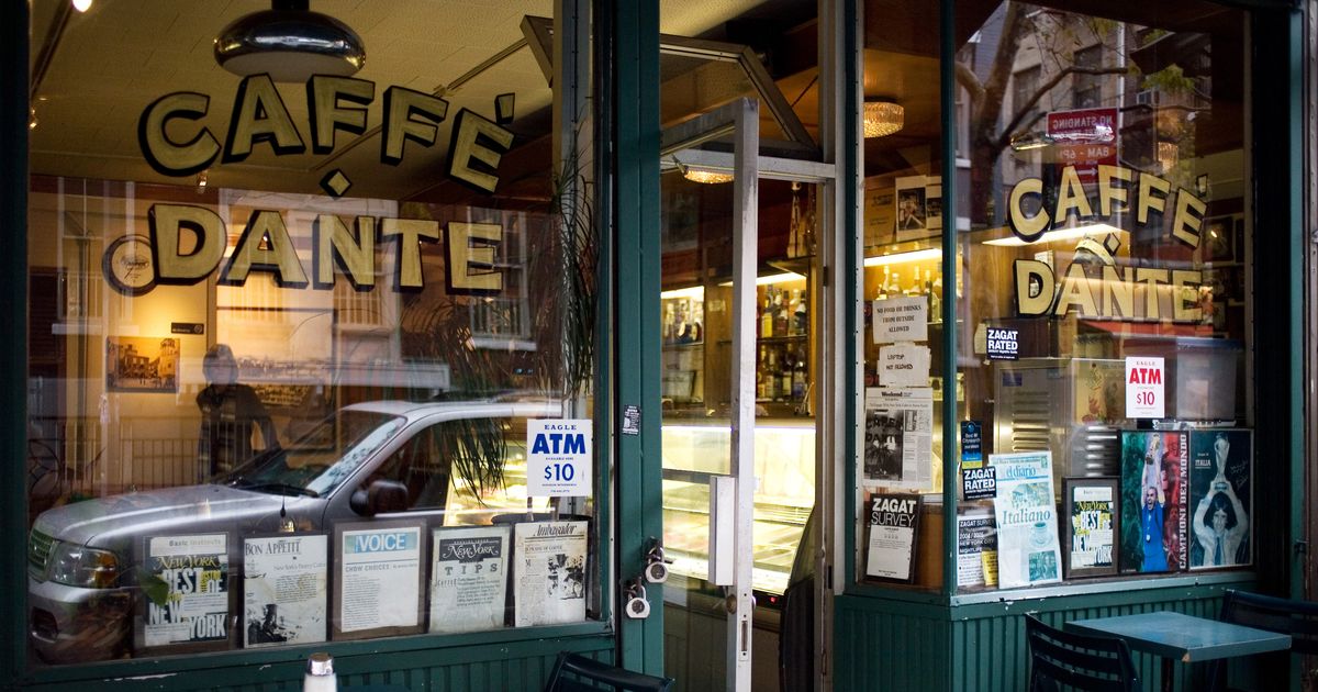 New York Institution Caffe Dante Is Out of Business After 100 Years