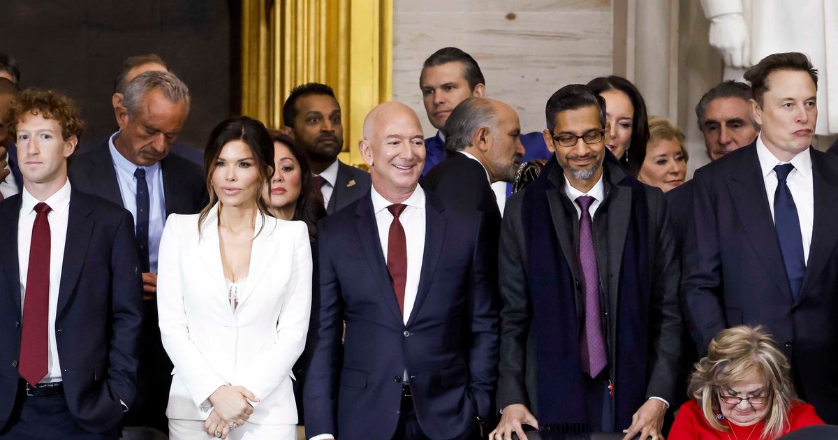Trump’s Inauguration Was for Robber Barons