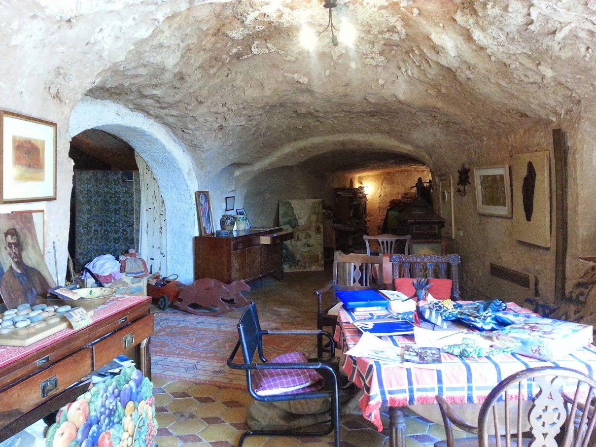 Tour a French Cave-Dwelling