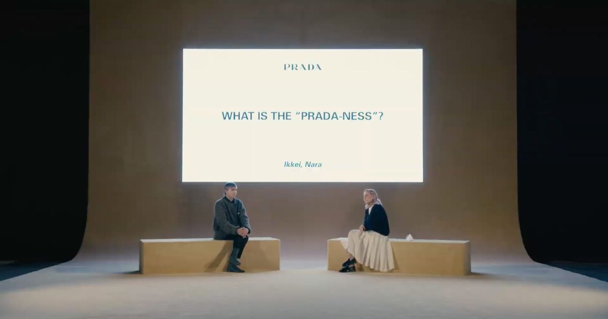 Watch the Prada Spring 2021 Show With Raf Simons