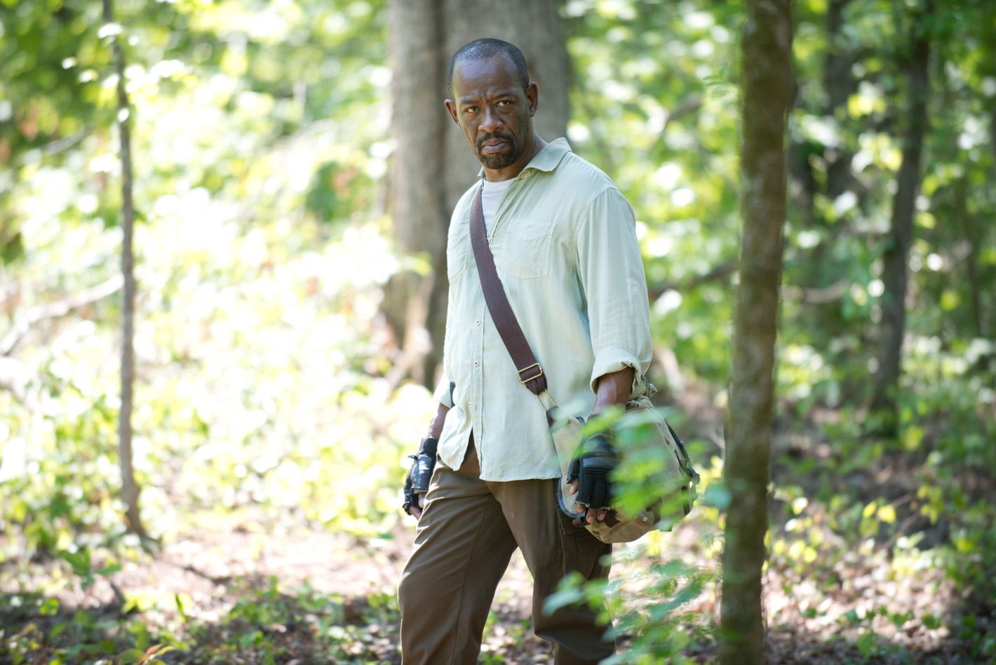 The Walking Dead Season 6 First Look: Morgan’s Back With His Beating Stick