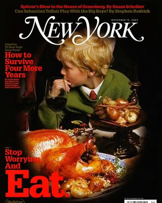 New York Magazine: November 15, 2004 Issue